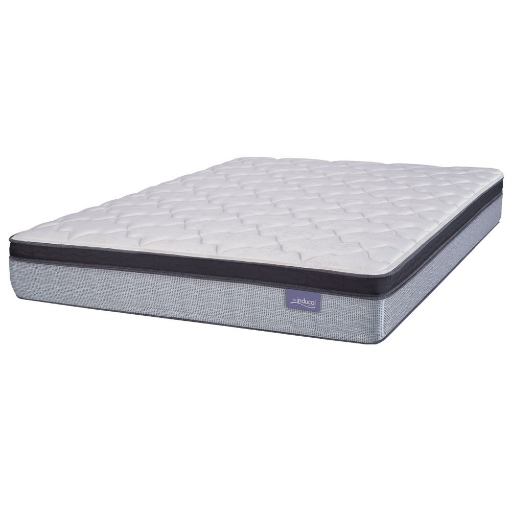 Colchon Pocket Firm 1.60x2.00 Inducol de Resortes 2 Plazas y media ...